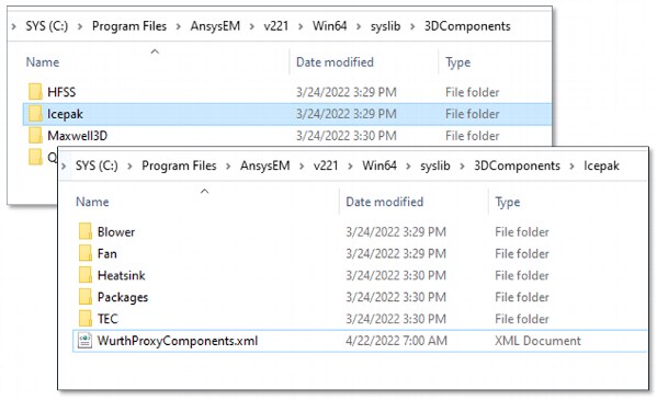 Ansys Component Libraries from Würth Elektronik