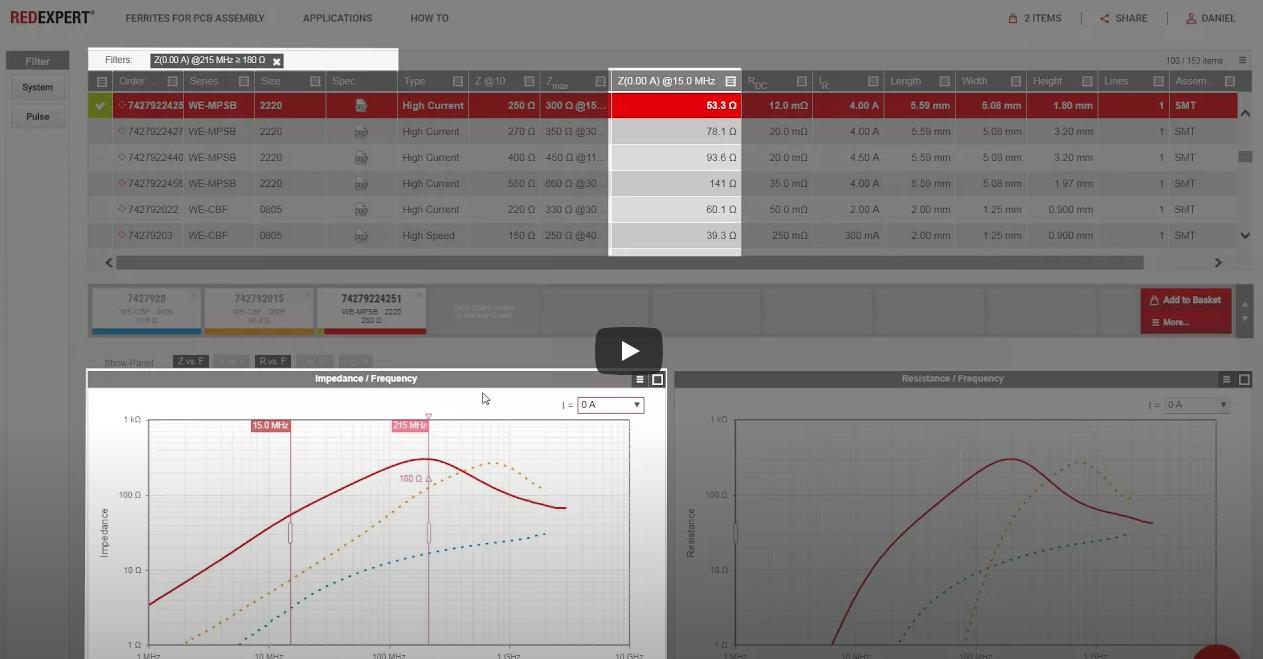 REDEXPERT - Select, Compare, Simulate