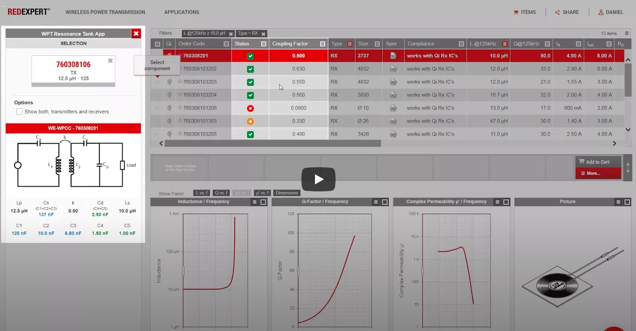 REDEXPERT - Select, Compare, Simulate