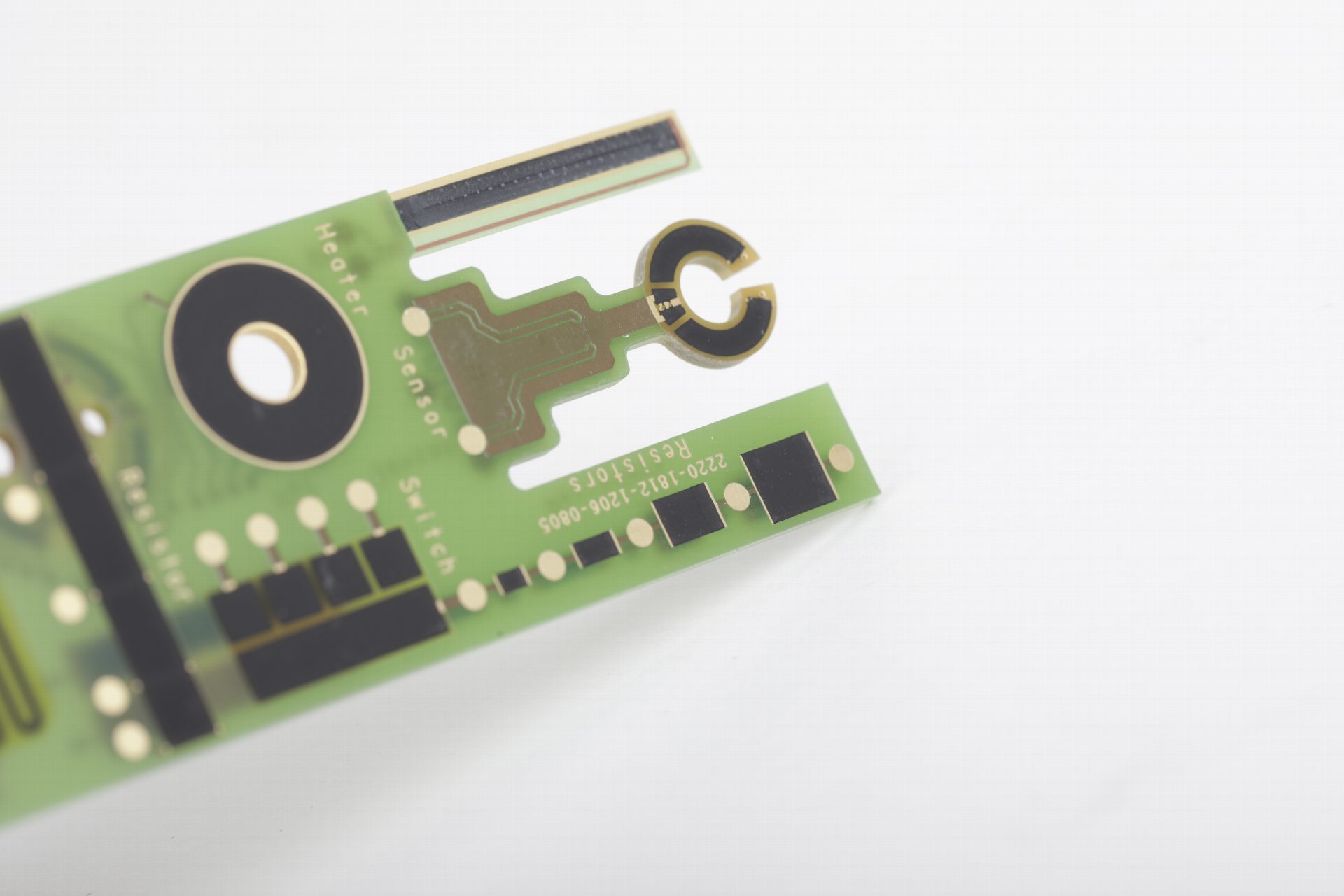 PRINTED.polymer physical PCB sample
