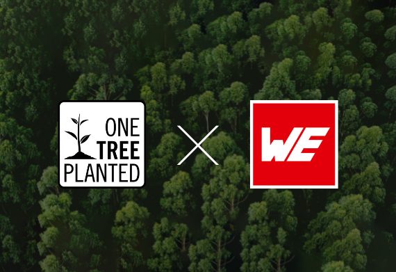 „One Sample Order = One Tree Planted“