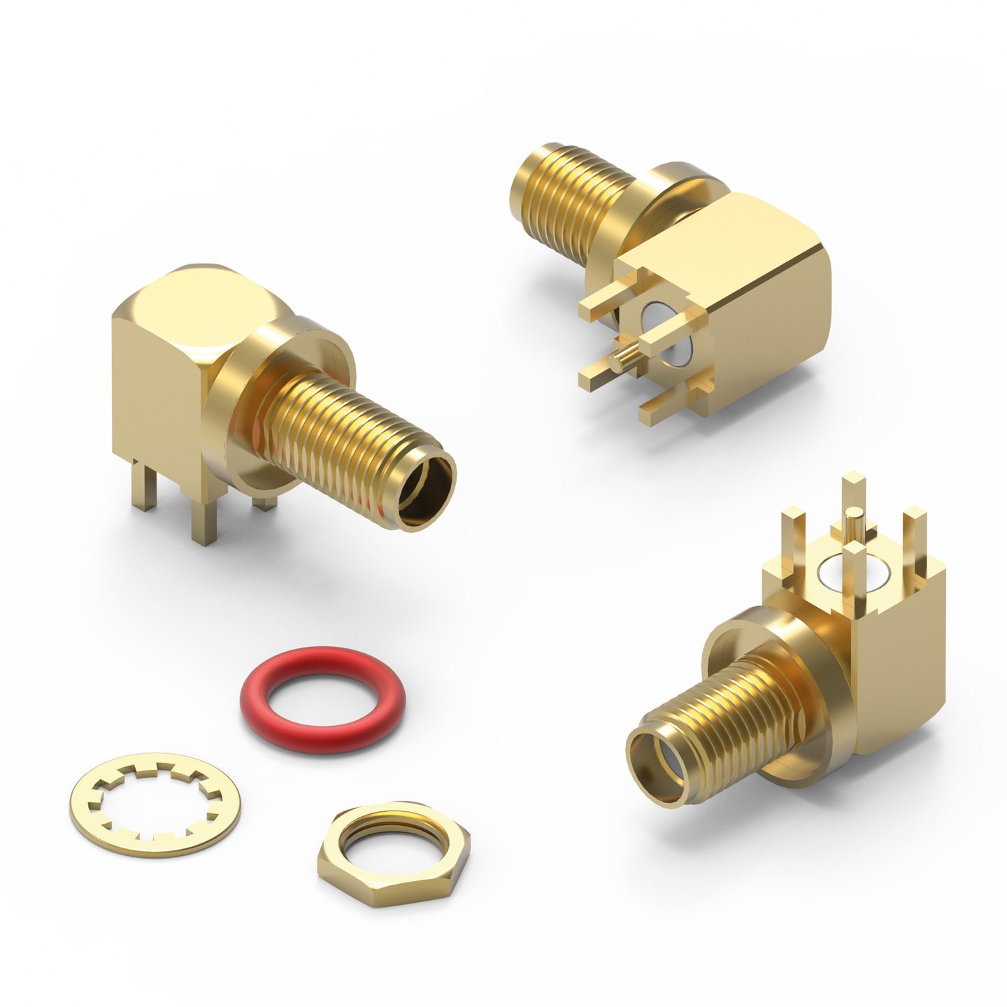 High-frequency connectors: SMA, RPSMA, cables, and adapters