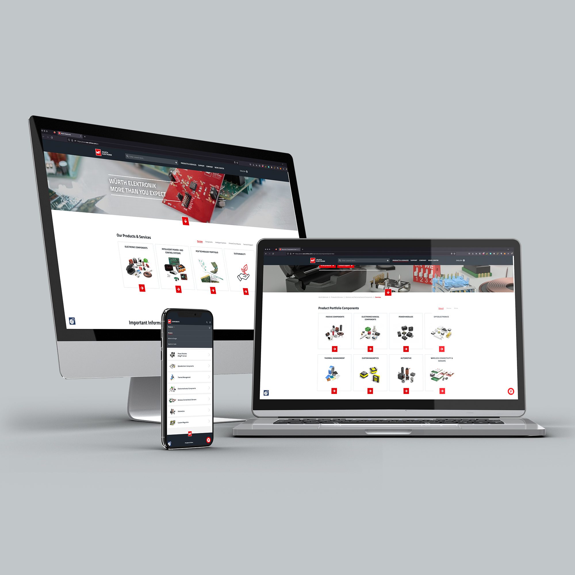 Modern Appearance of the Würth Elektronik Group