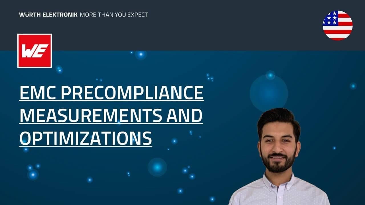 EMC Precompliance Measurements and Optimizations