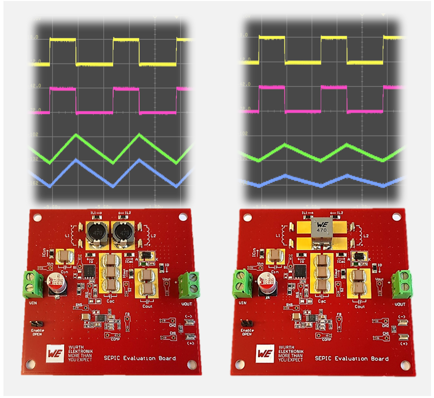 The SEPIC with coupled and uncoupled inductors