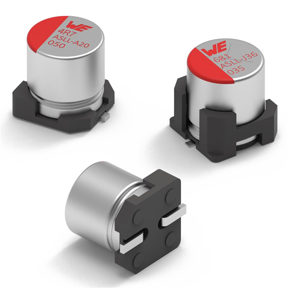 WCAP-ASLI Aluminum Electrolytic Capacitors | Passive Components | Würth ...