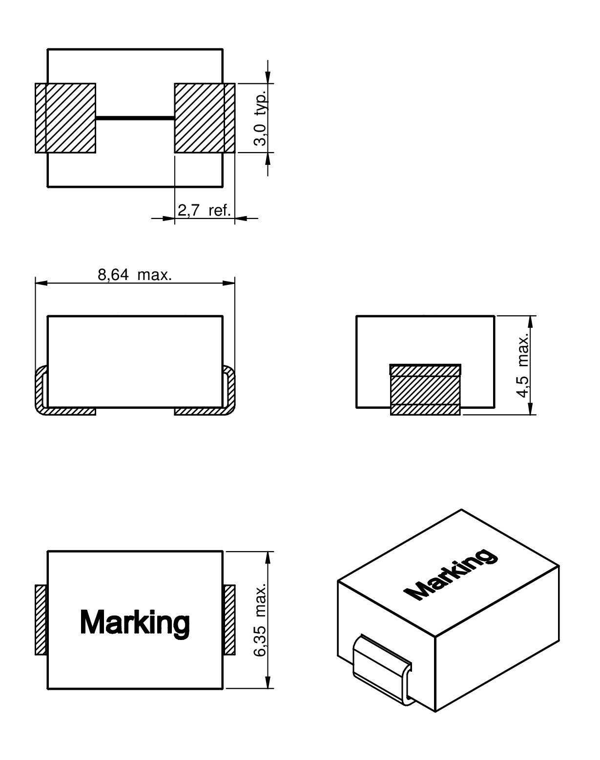 WE-HCM SMT High Current Flat Wire Inductor | Passive Components | Würth ...