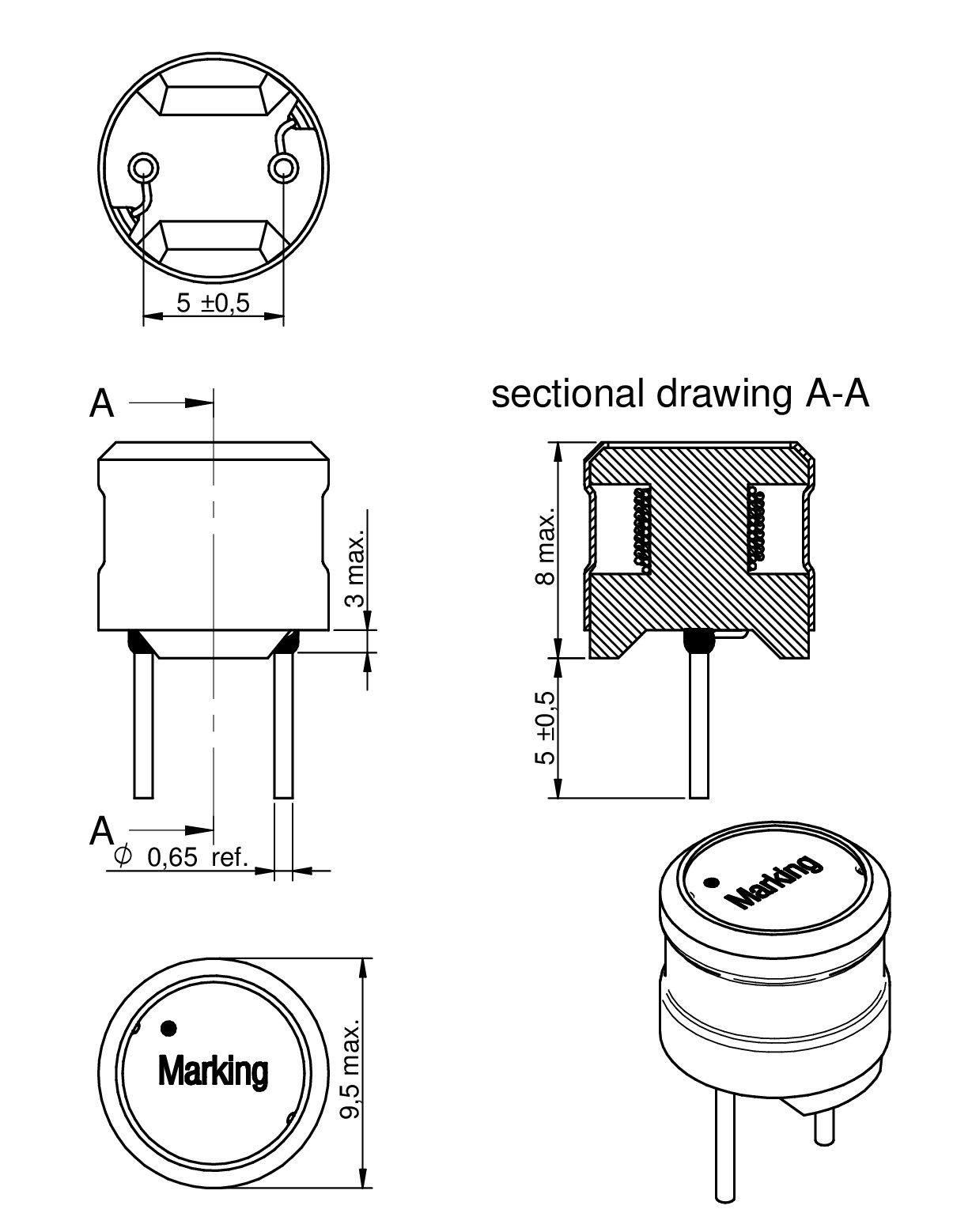 WE-TI Radial Leaded Wire Wound Inductor | Passive Components | Würth ...