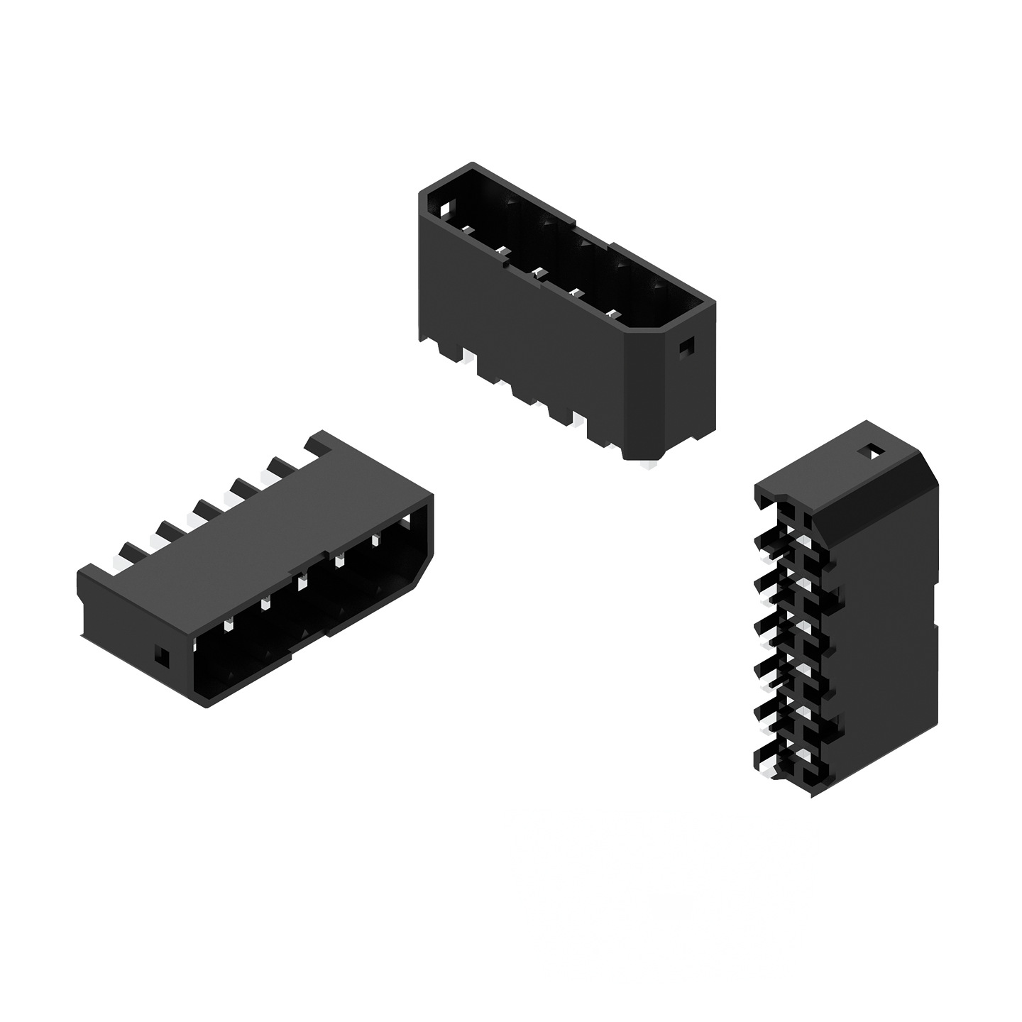 WR-TBL Series 3470B - PCB Header 2.50mm pitch - Vertical cable entry ...