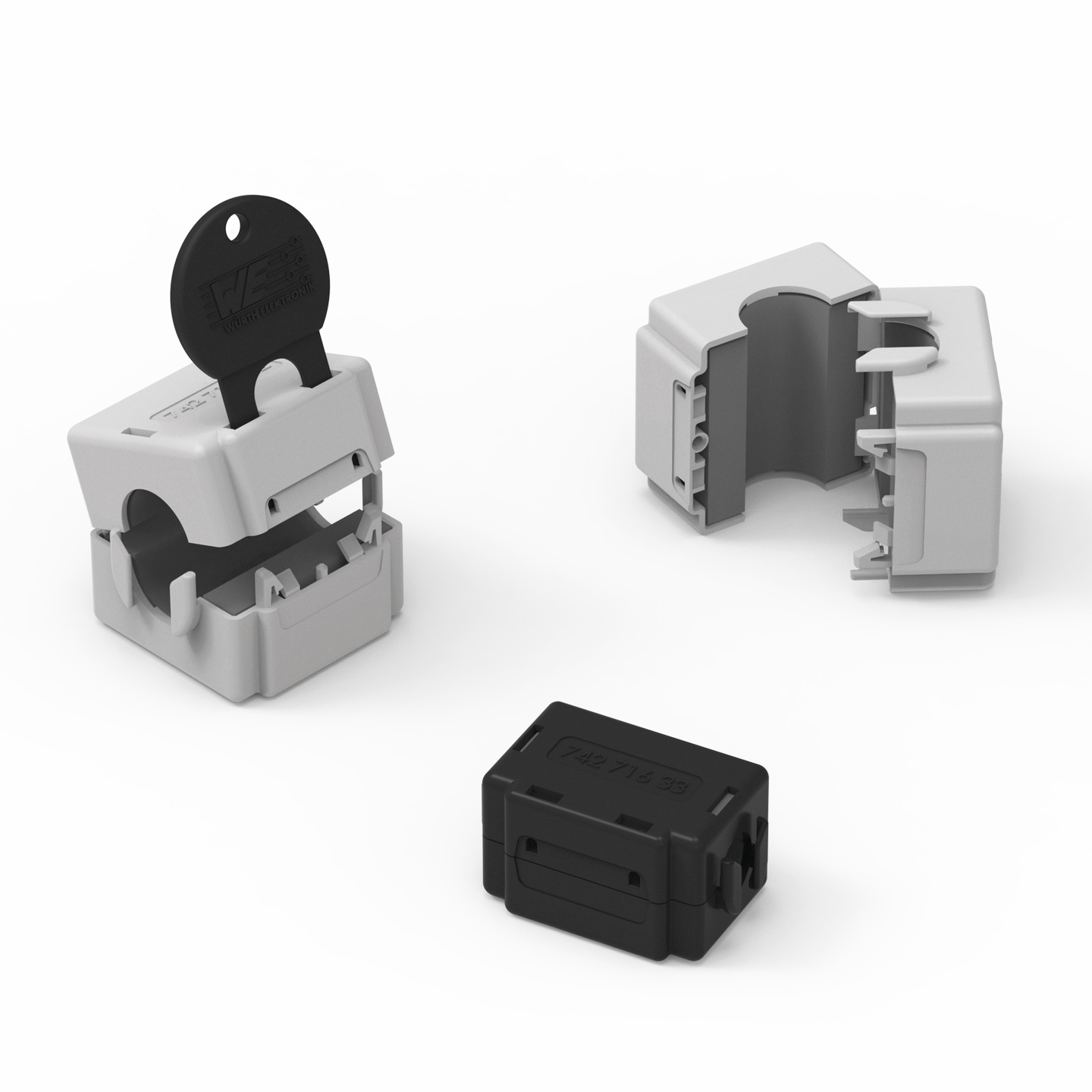 WE-STAR-GAP Snap Ferrite for RF applications | Passive Components ...