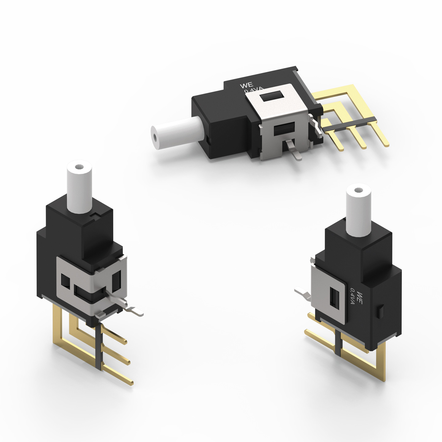 WS-PBTU THT Push Button Switch Right Angled 9.8x18.5 mm ...