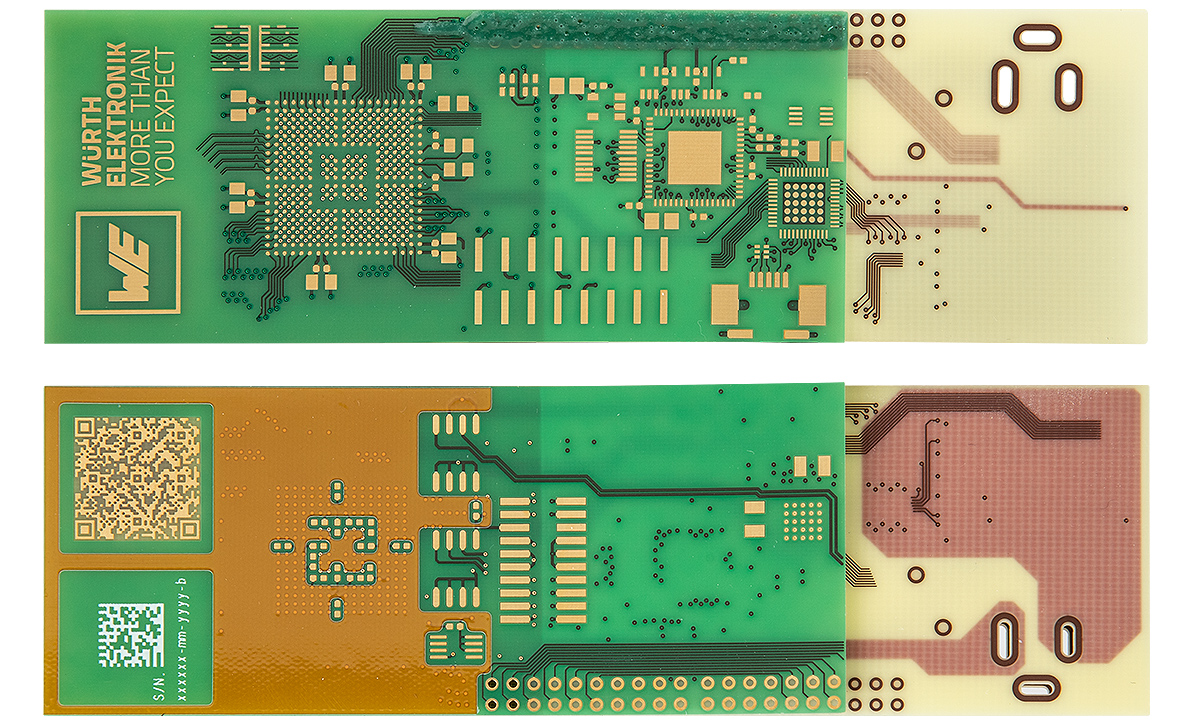 WE.fan BASIC physical PCB sample | Würth Elektronik: Quality prototypes
